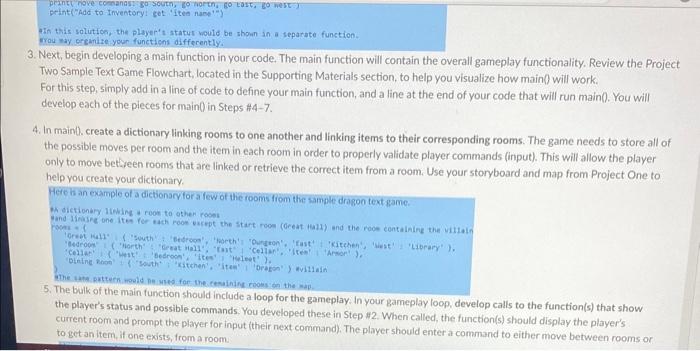 Solved In Project One, you designed pseudocode or flowcharts | Chegg.com