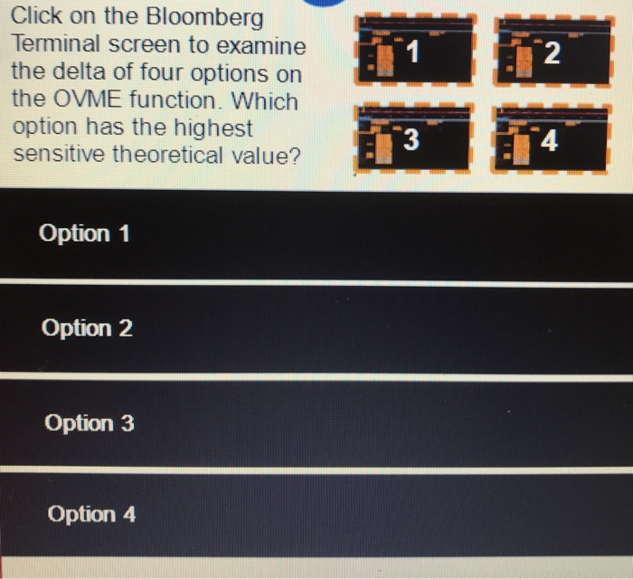 Solved Click on the Bloomberg Terminal screen to examine the | Chegg.com