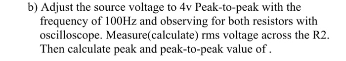 Solved Part3 Inductive Reactance A Construct The Network 3931