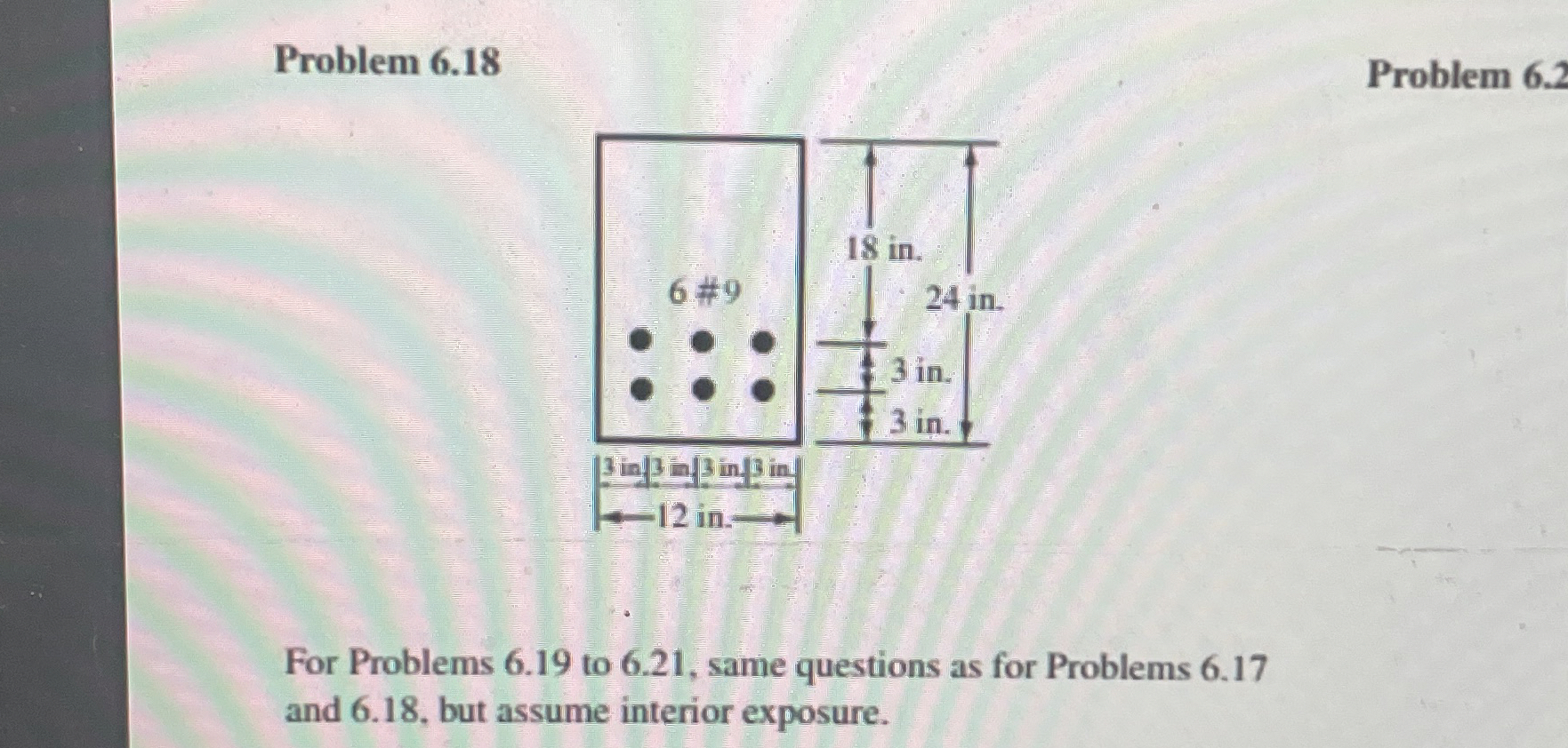 Problem 6.18Problem 6.2For Problems 6.19 ﻿to 6.21 , | Chegg.com