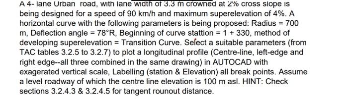 Show solution according to the tac manual and include | Chegg.com