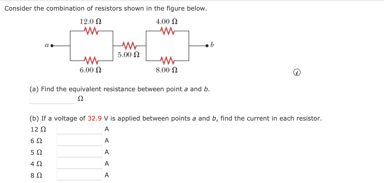 Solved Consider the combination of resistors shown in the | Chegg.com