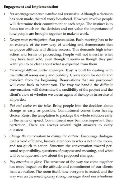 Solved Read the chapter and after reading the chapters come | Chegg.com