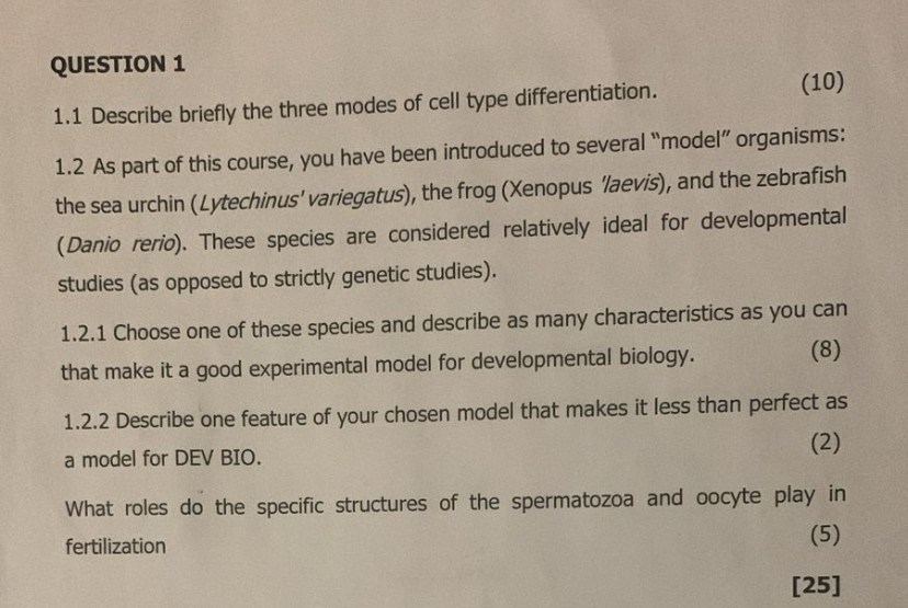 Solved QUESTION 11.1 ﻿Describe briefly the three modes of | Chegg.com