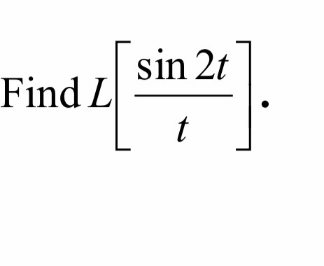 Solved sin 21 Find L | Chegg.com
