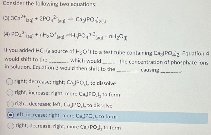 Solved Consider the following two equations: (3) | Chegg.com