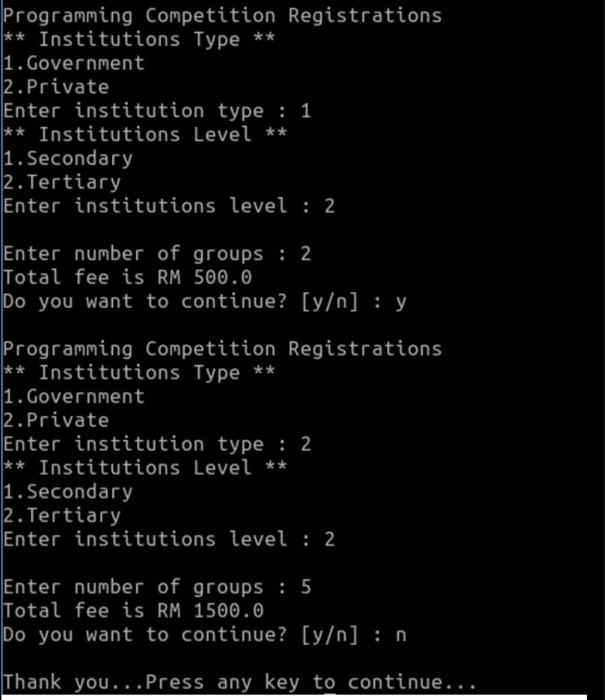 Solved Code photo: #include int main() { //declaring all | Chegg.com