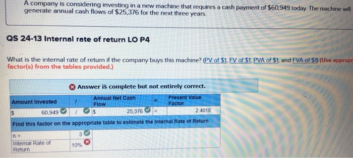 Solved A company is considering investing in a new machine | Chegg.com