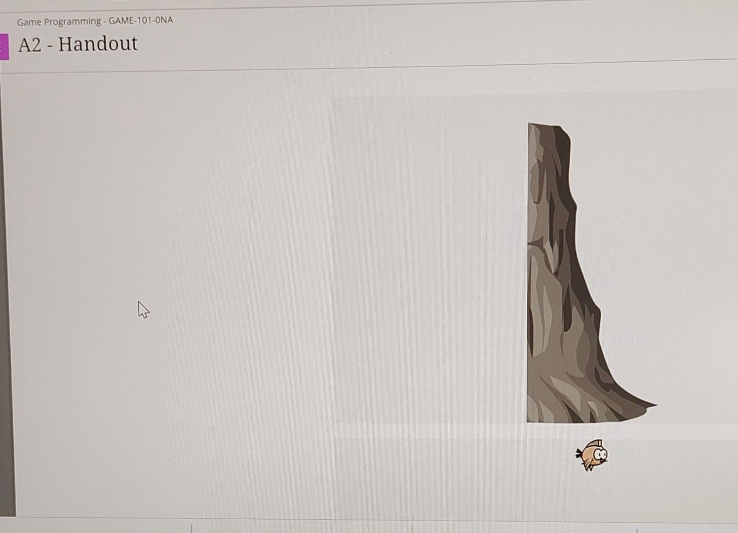 Solved Game Programming - GAME-101-ONA A2 - HandoutThis is a | Chegg.com