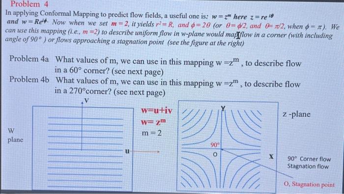 Solved In applying Conformal Mapping to predict flow fields, | Chegg.com