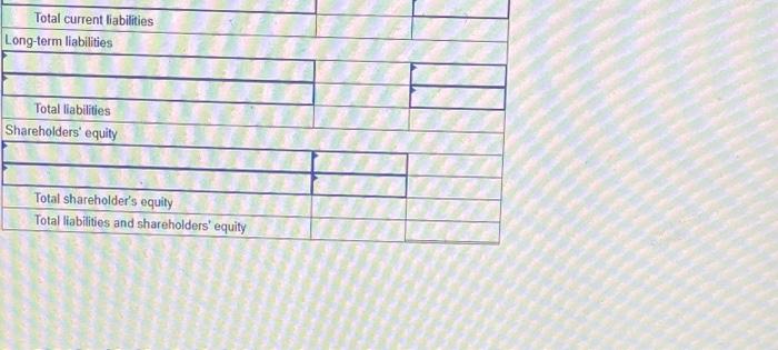 Solved Requifed: Prepare a classified balance sheet for | Chegg.com