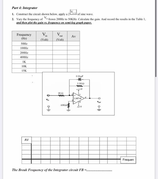 Solved Offset null 1 8 NC () Input 2 7+V (+) Input 3 6 | Chegg.com