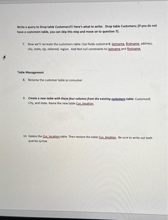 Solved 1. Create a new table for compact disc artists. | Chegg.com