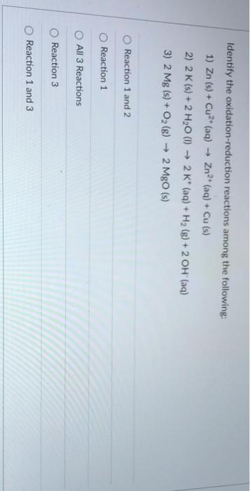 Solved Determine the extent of reaction for the following | Chegg.com