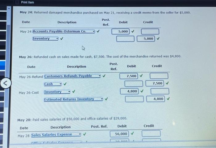 Solved Comprehensive Problem 2 Part 1 and Part 2: Palisade | Chegg.com