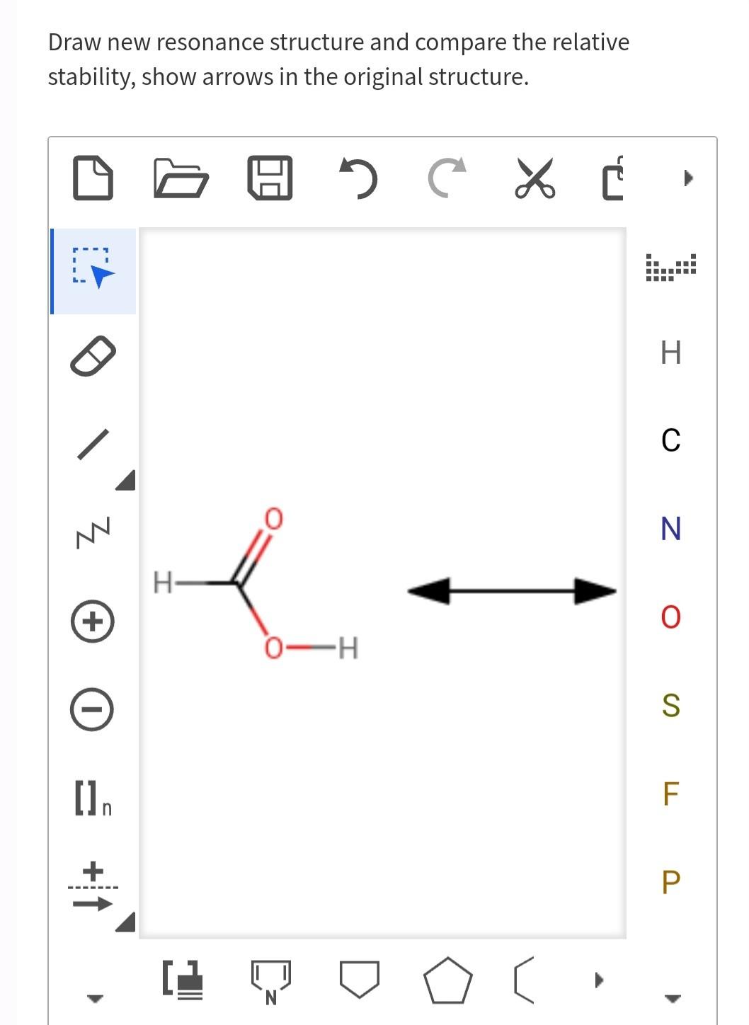 Solved Draw new resonance structure and compare the relative | Chegg.com
