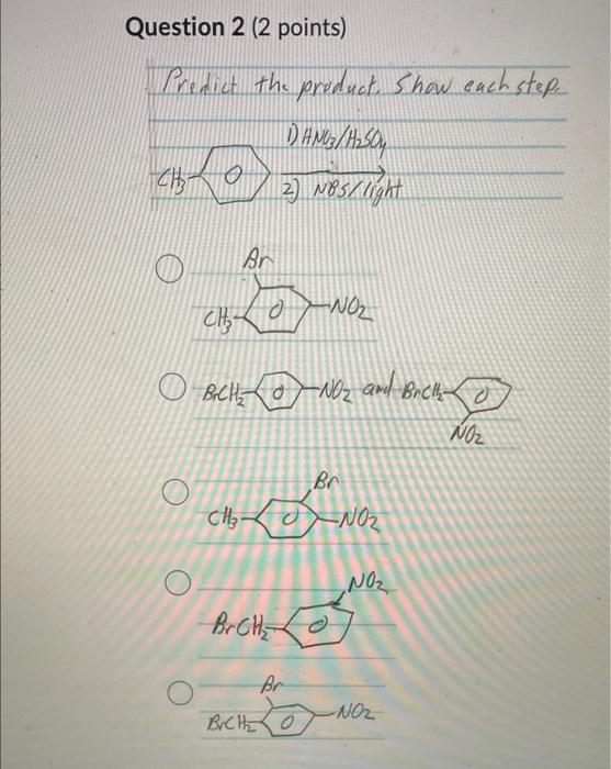 Solved Predict the product. Show each step. | Chegg.com Solved Predict the product. Show each step. | Chegg.com