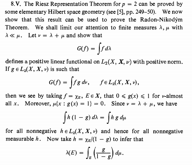 Solved 8.V. ﻿The Riesz Representation Theorem for p=2 ﻿can | Chegg.com