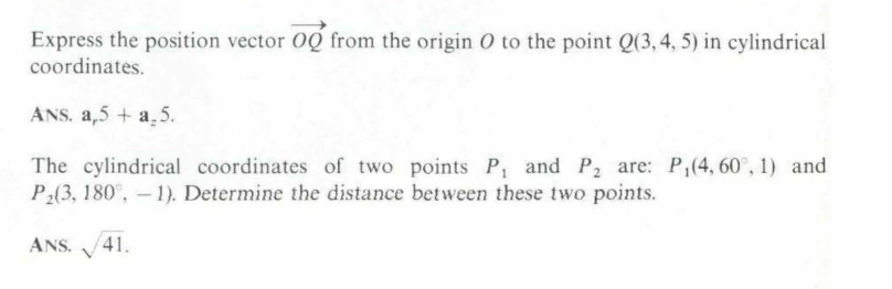 Solved Express the position vector vec(OQ) ﻿from the origin | Chegg.com