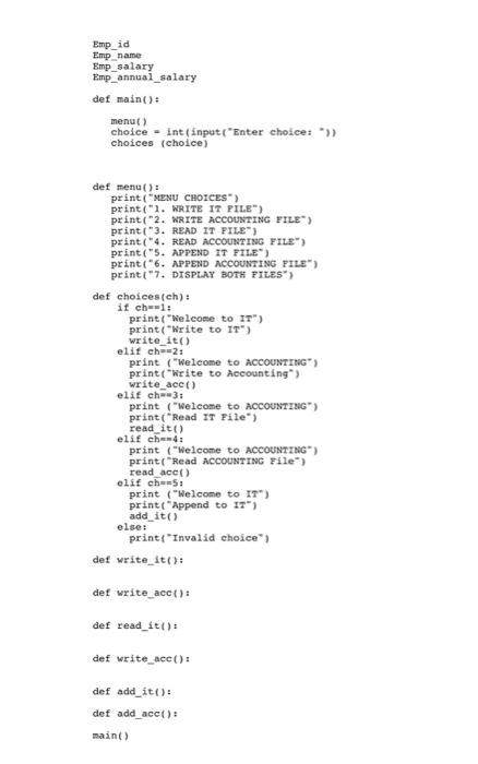 Solved The objective is to use functions and call them to | Chegg.com