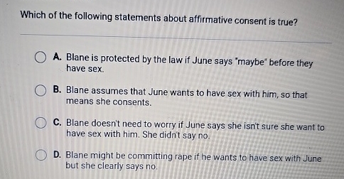 Solved Which of the following statements about affirmative | Chegg.com