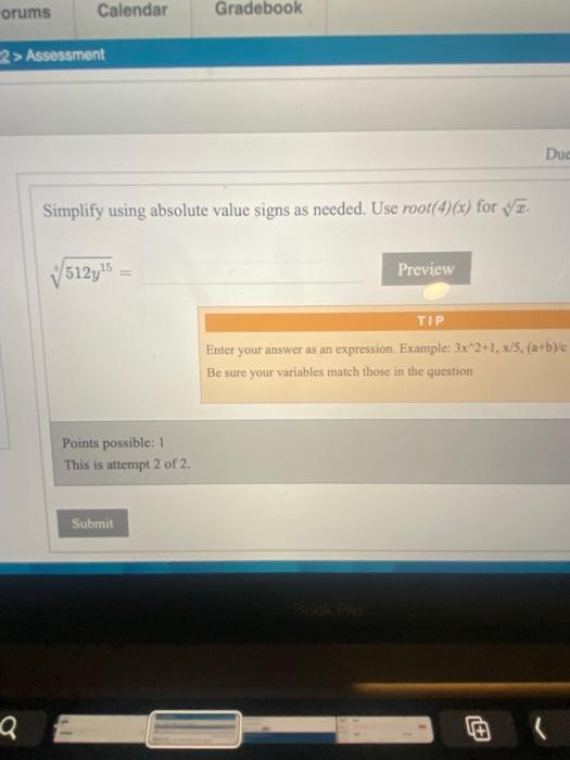 Solved Use the Quotient Property to simplify roots. 4x2x6= | Chegg.com