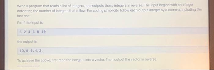 Solved Write a program that reads a list of integers; and | Chegg.com