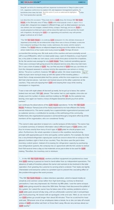 Solved 1- Analyze the operations processes based on the 4Vs | Chegg.com