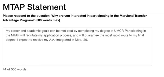 Solved MTAP Statement Please respond to the question: Why | Chegg.com