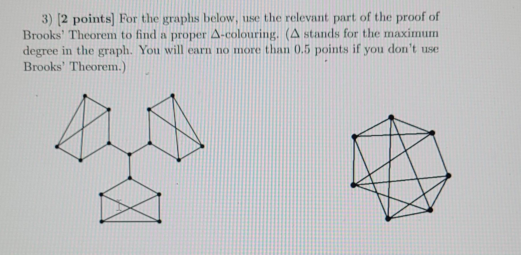 Solved 3) (2 points) For the graphis below, use the relevant | Chegg.com