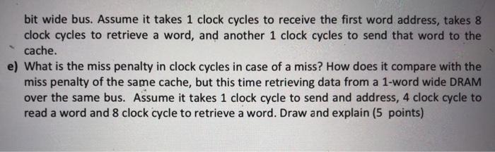 Problem 4 (25 points) The 64 bit addressing cache | Chegg.com