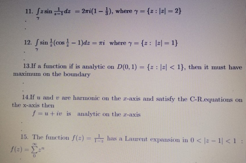 Solved 16. f = u + iv analytic in 2