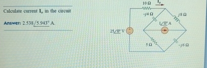 Solved Calculate current I0 ﻿in the circuitAnswer: | Chegg.com