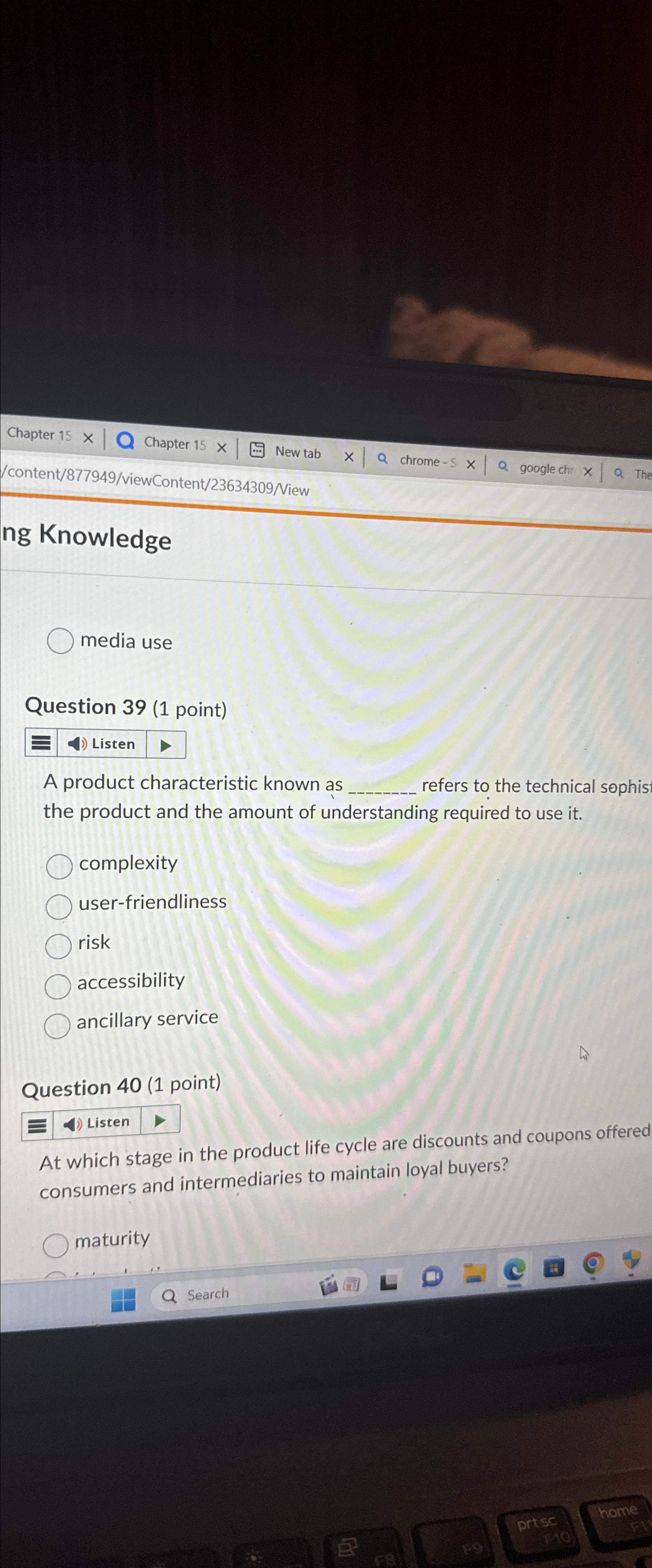 Solved Chapter 15Chapter 15×New tabchrome -google | Chegg.com