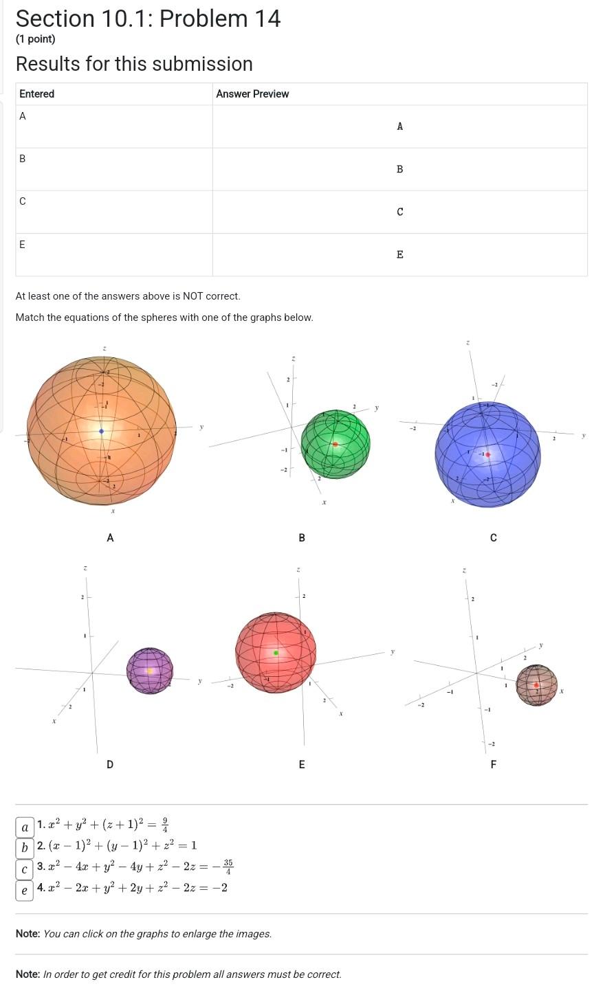 Solved Section 10.1: Problem 14 (1 point) Results for this | Chegg.com