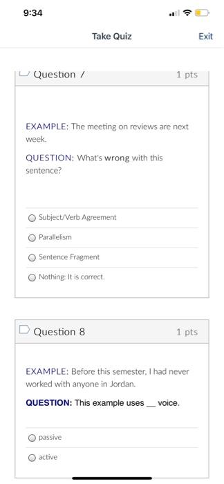 Question 1 EXAMPLE: Regardless of our efforts, the | Chegg.com