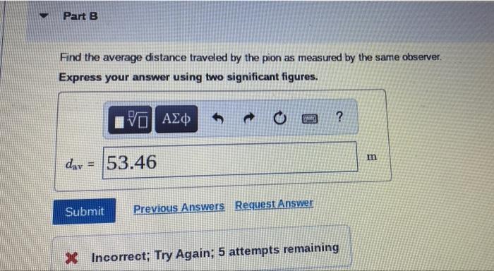 Solved The Pi Meson An elementary particle called api meson | Chegg.com