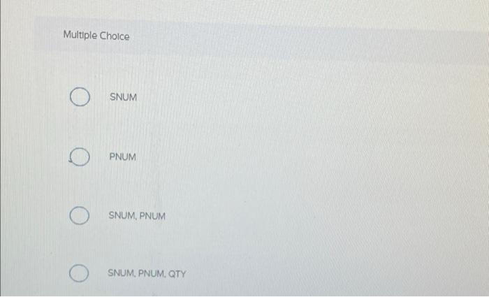 Solved There are three tables in the database. What is the | Chegg.com