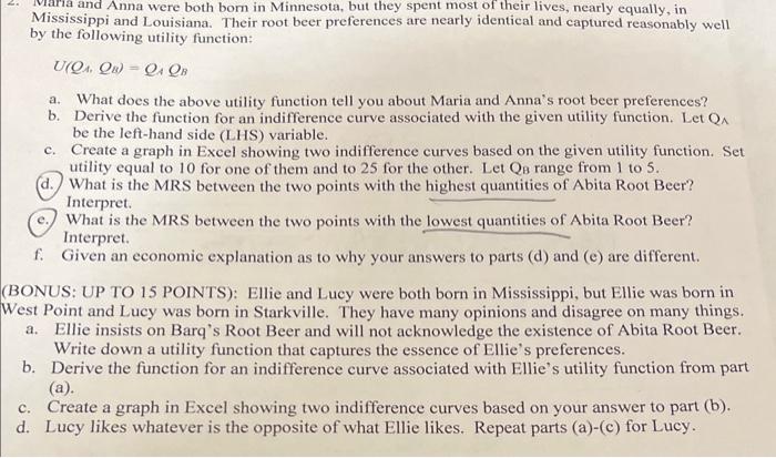 Solved How do i solve parts 2b 2d 2e and 2f and all of 3 | Chegg.com