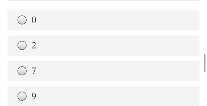 Solved Let A is a 7 x 9 matrix, what is the smallest | Chegg.com