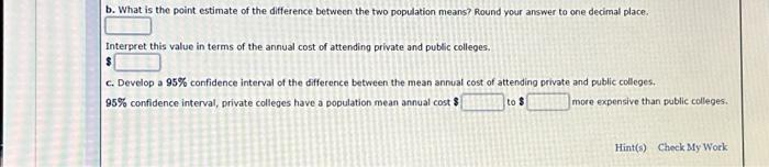 Solved The increasing annual cost (including tuition, room, | Chegg.com