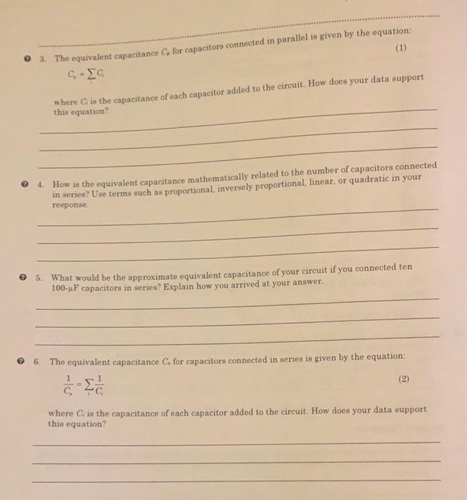 Solved 1. How is the equivalent capacitance mathematically | Chegg.com