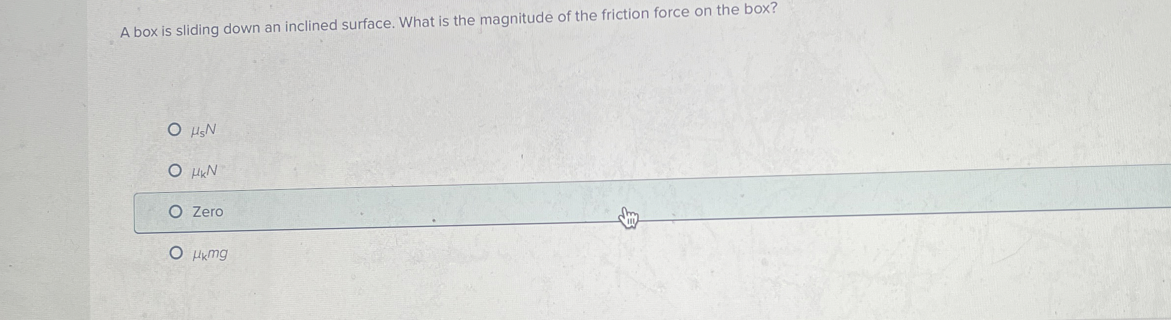 Solved A box is laying down in incline service what is a | Chegg.com
