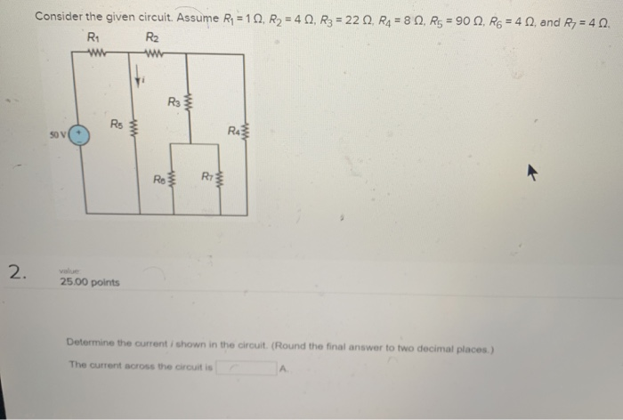 Solved Consider the given circuit. Assume R = 10, R2 = 40, | Chegg.com