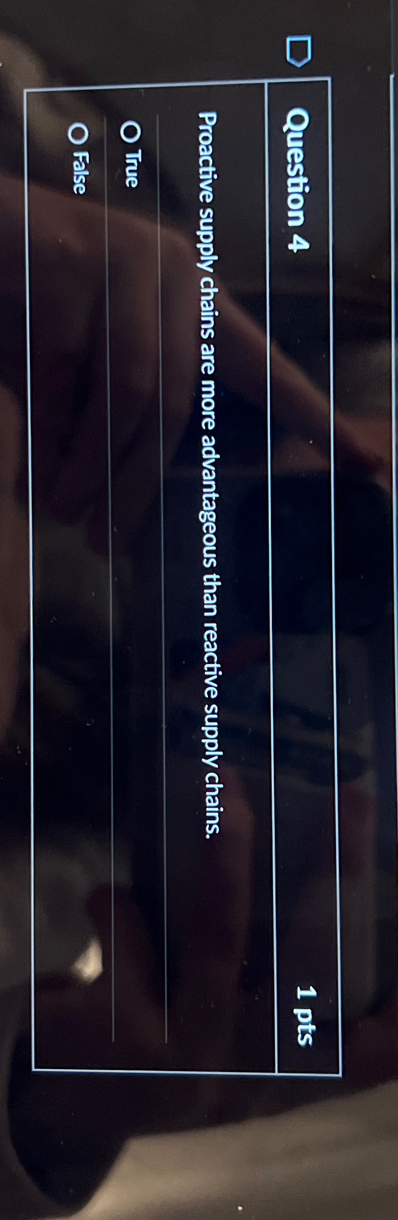 Solved Question 41 ﻿ptsProactive supply chains are more | Chegg.com