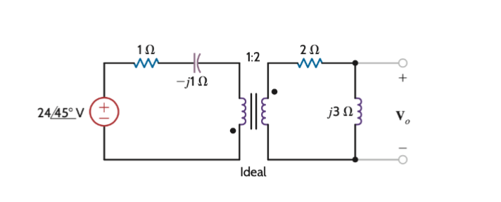 Solved Determine Vo in the circuit shown in the figure. | Chegg.com