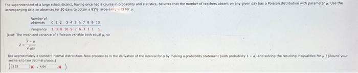 Solved (Ant. The mean ard variance of a Dowion wariatie both | Chegg.com