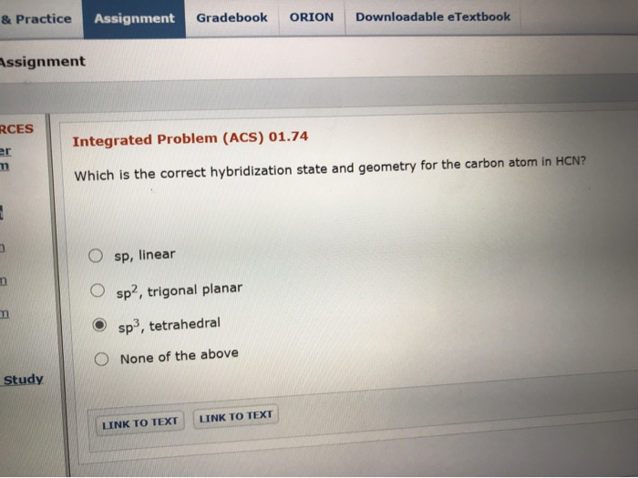 Solved & Practice Assignment Gradebook ORION Downloadable | Chegg.com