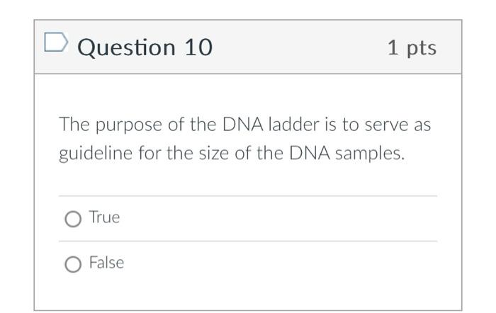 Solved Question 6 1pts Why is RFLP (restriction fragment | Chegg.com
