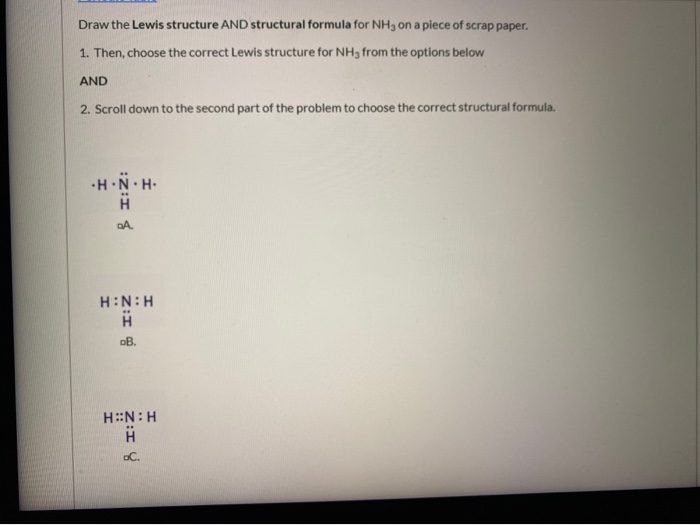 Solved Draw the Lewis structure AND structural formula for | Chegg.com